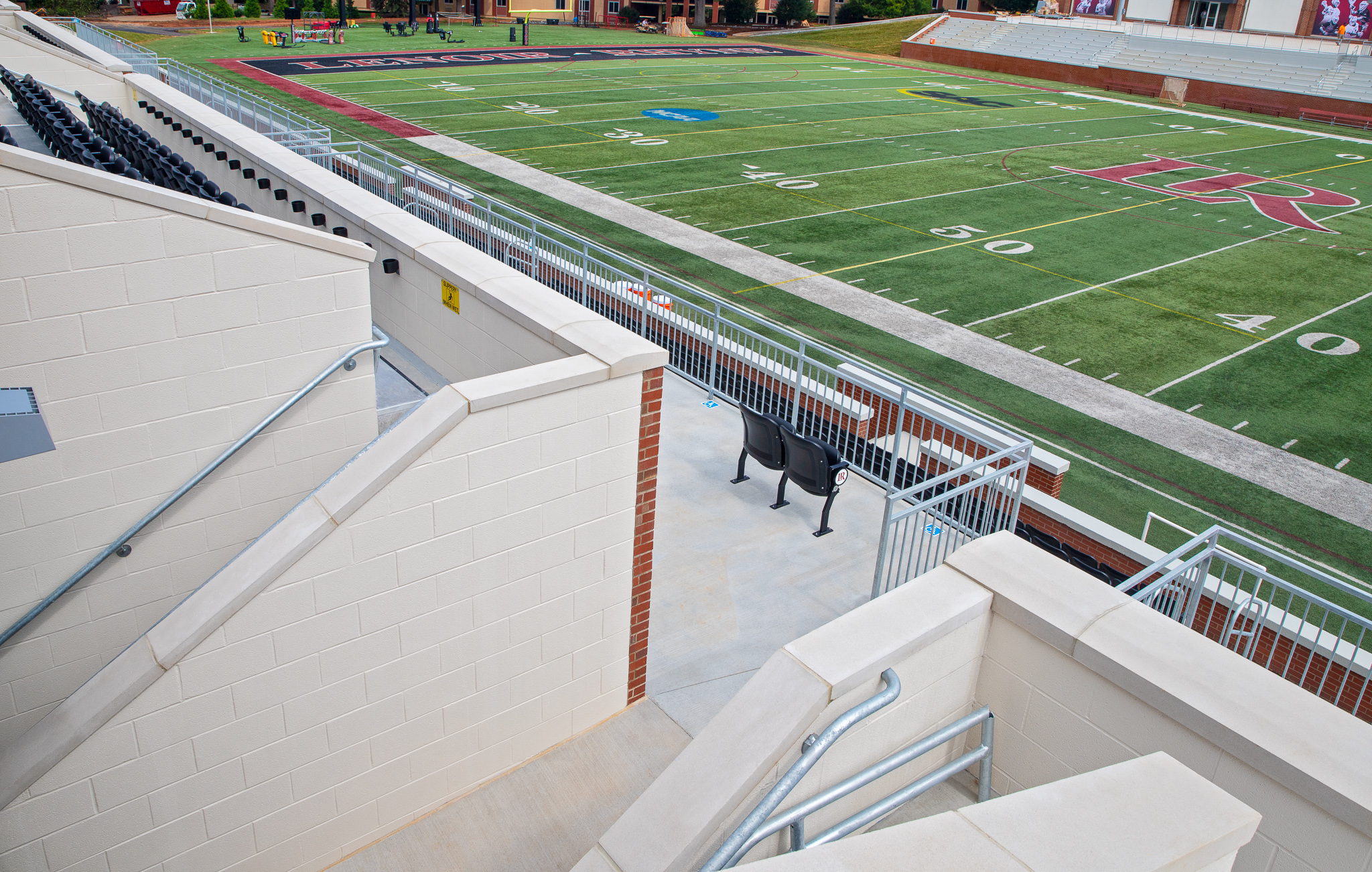 Moretz Stadium at Lenoir-Rhyne University – Johnson Concrete Products