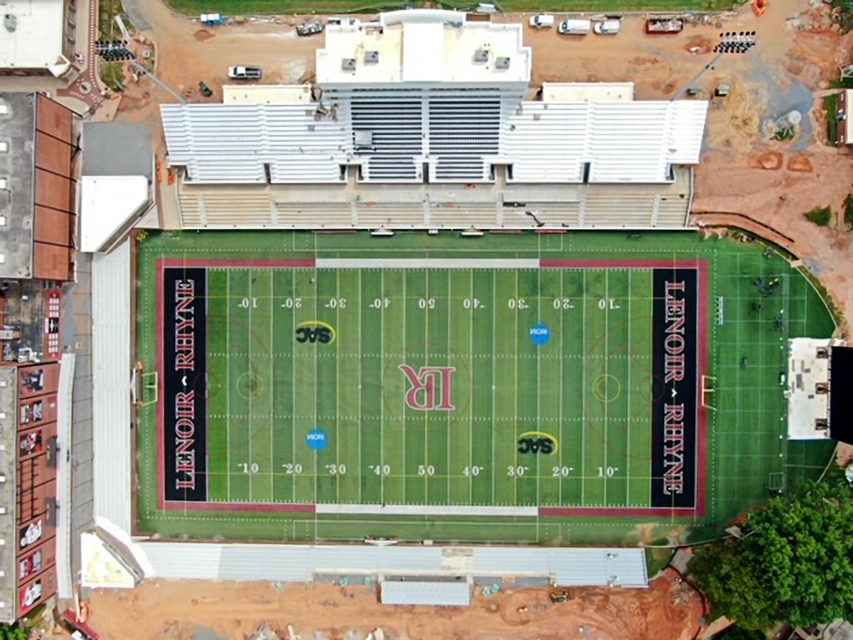 Moretz Stadium at Lenoir-Rhyne University – Johnson Concrete Products